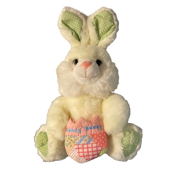 Cuddle Wit | Toys | Bunny Rabbit Plush Pastel Yellow Green Cuddle Wit ...